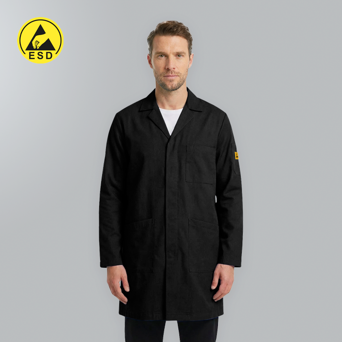 Premium ESD Lab Coats | IEC 61340-5-1 – Grove Sales – Grove Sales Ltd