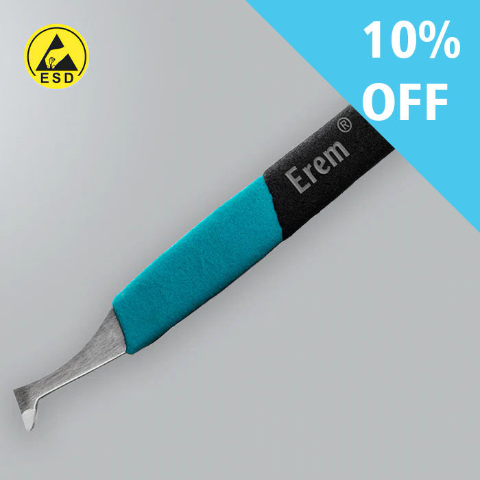 Weller Erem E15AGW ESD Tweezers | Ergonomic Carbon Steel Cutting ...
